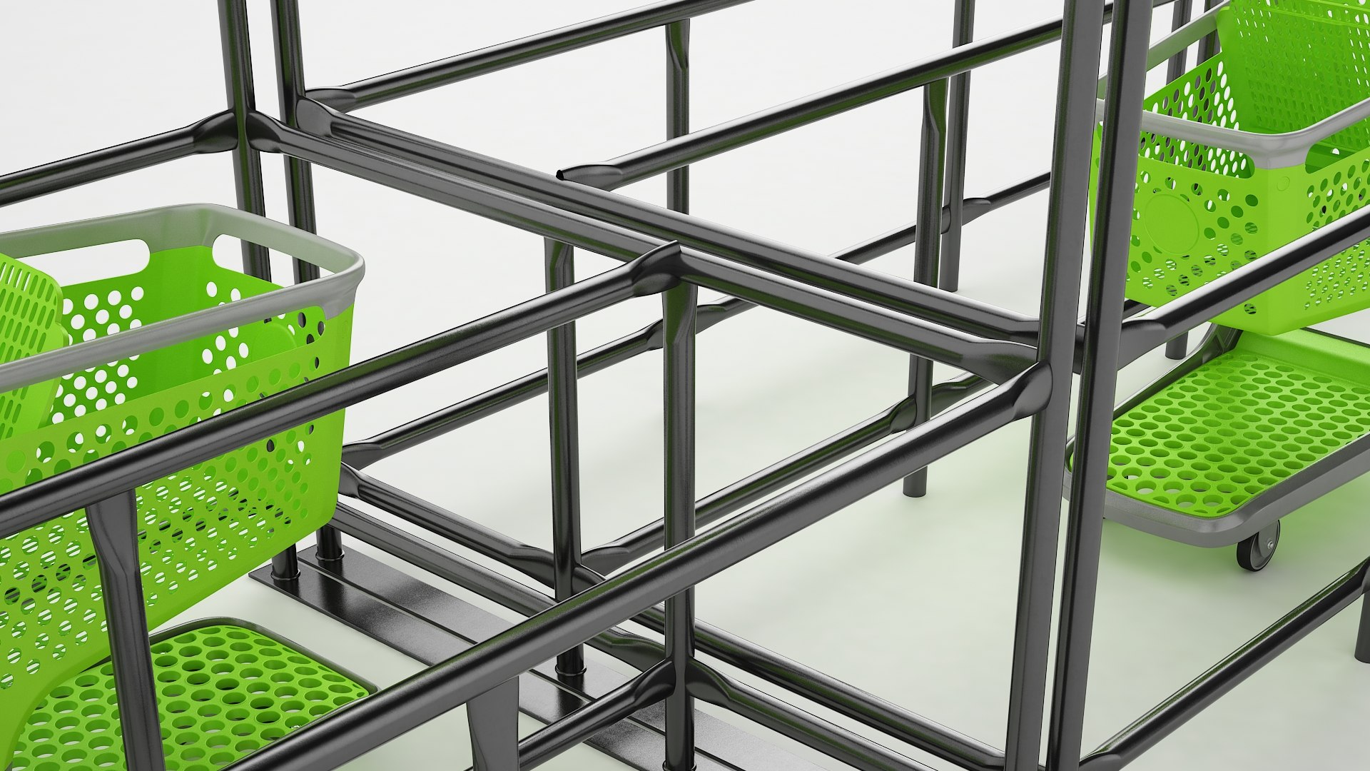 Shopping Cart Return 03 3D Model - TurboSquid 2019313