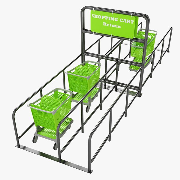 Shopping Cart Return 03 3D 모델 - TurboSquid 2019313
