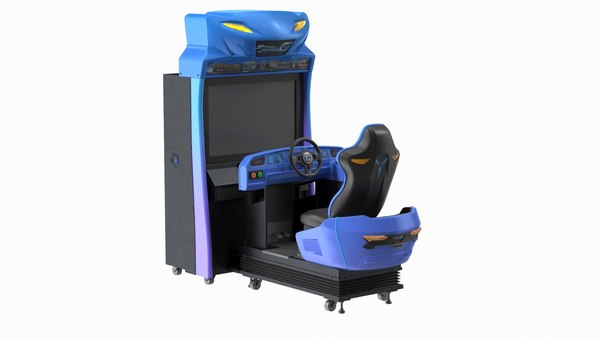 modelo 3d Máquina arcade de conducción Storm Racer G Motion Deluxe Off ...
