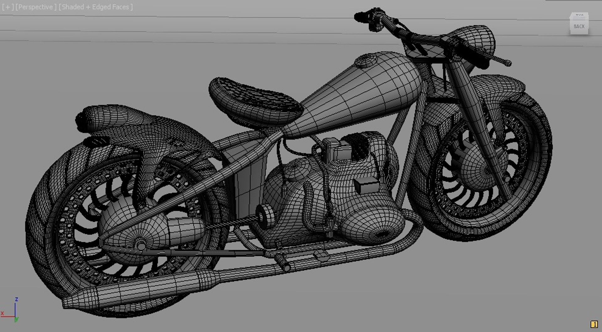 3D model cafe racer race - TurboSquid 1352292
