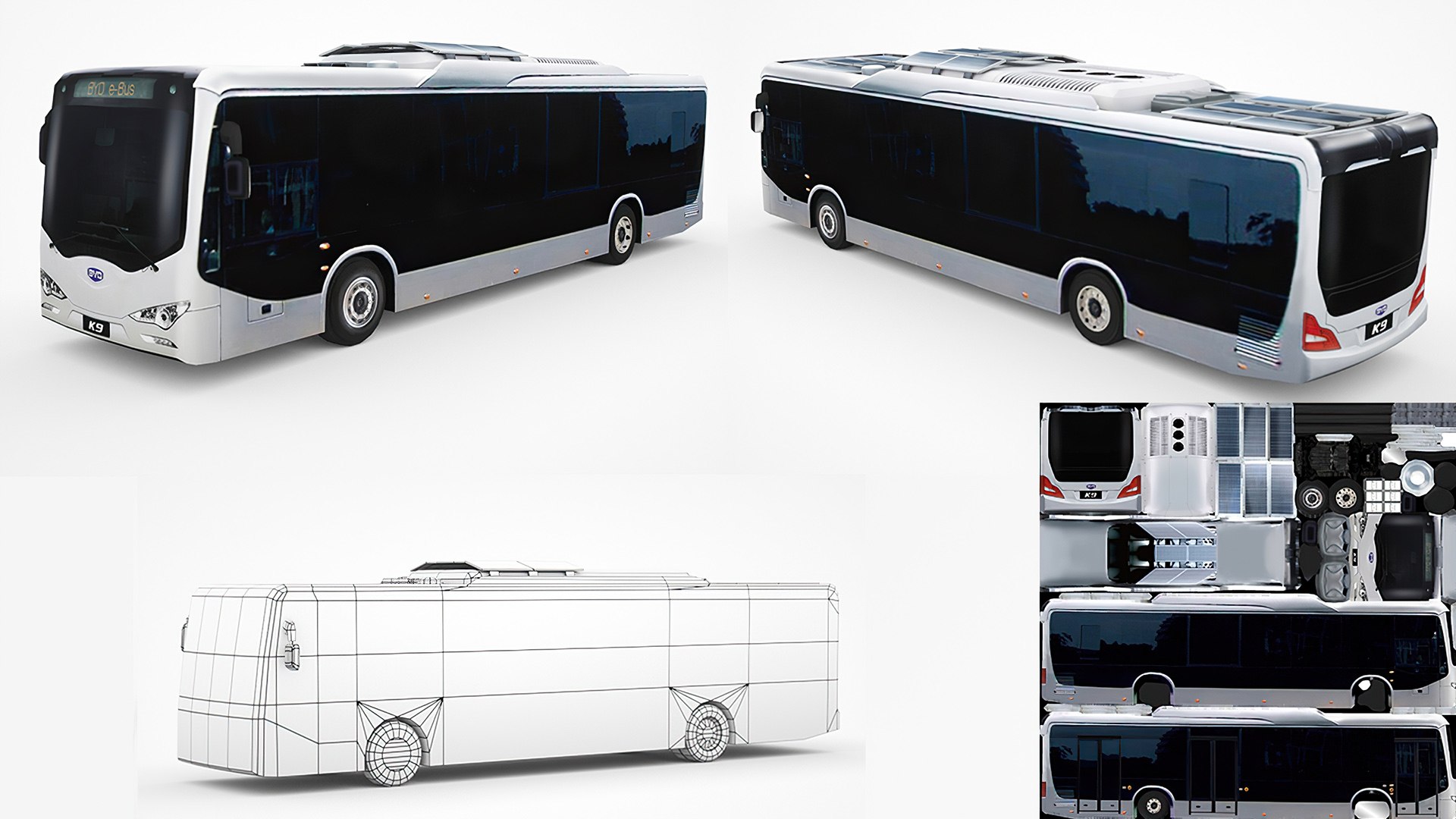 12 Lowpoly Buses Vol1 3D Model - TurboSquid 1991573