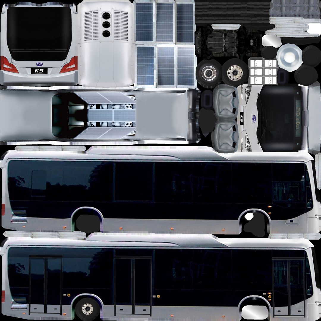 12 Lowpoly Buses Vol1 3D Model - TurboSquid 1991573