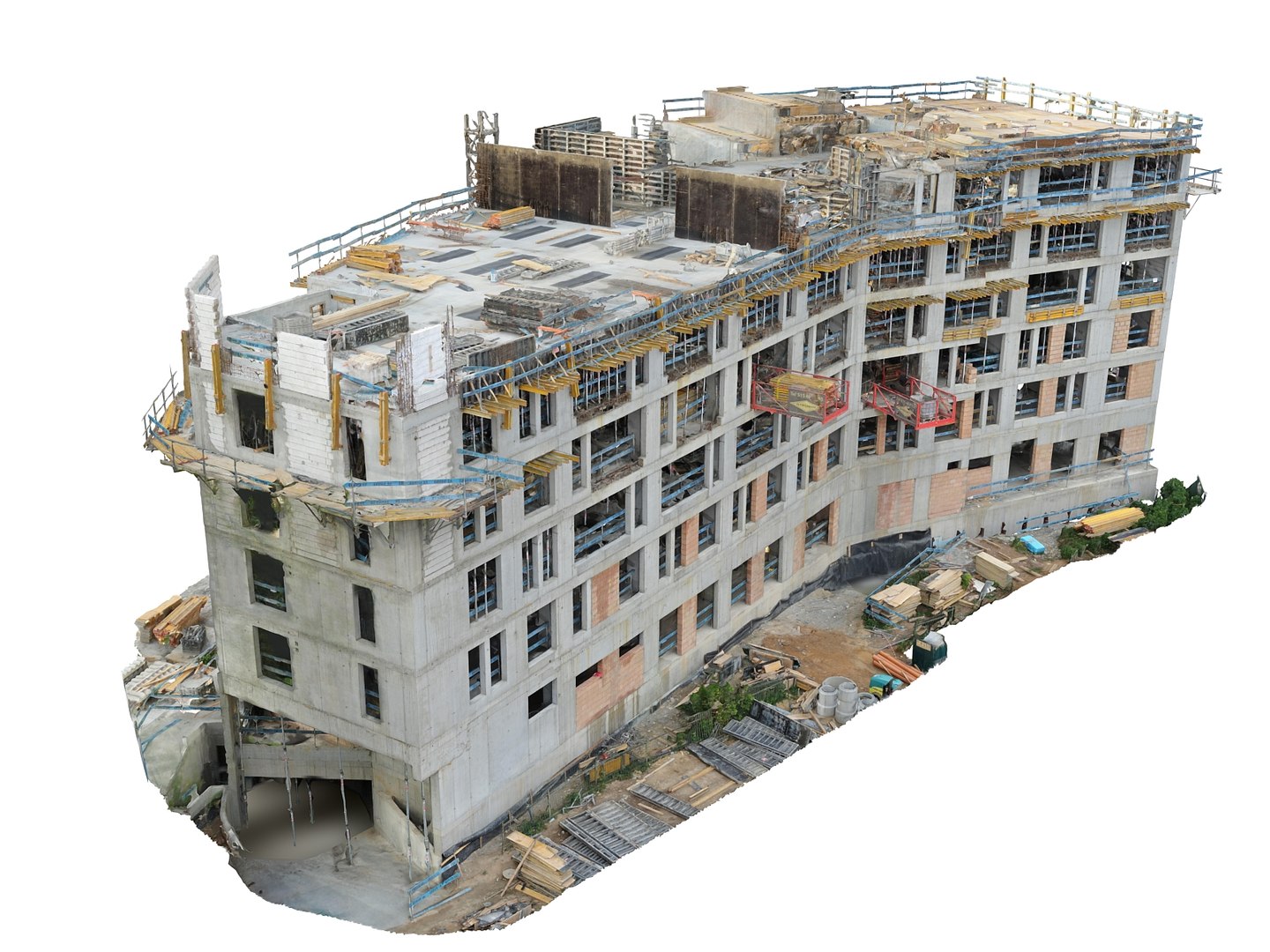 3D Building Construction Model - TurboSquid 1433760