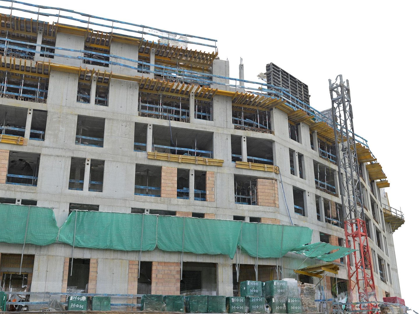 3D Building Construction Model - TurboSquid 1433760