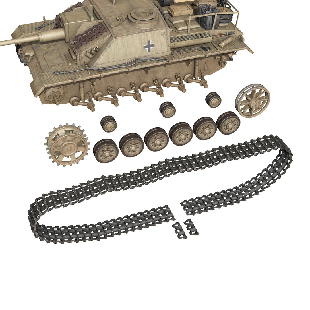 3d Model Sturmgeschütz Iii Stug Tank Destroyer