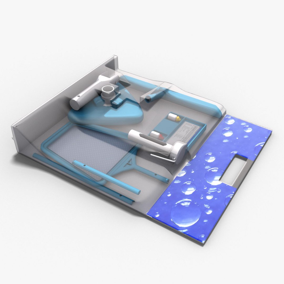 Cleaning Tools 3d Model