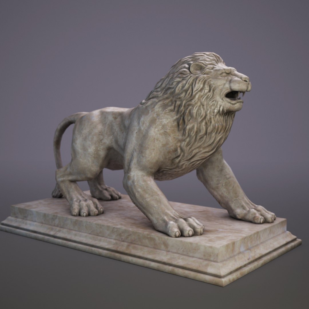 Statue Lion Max