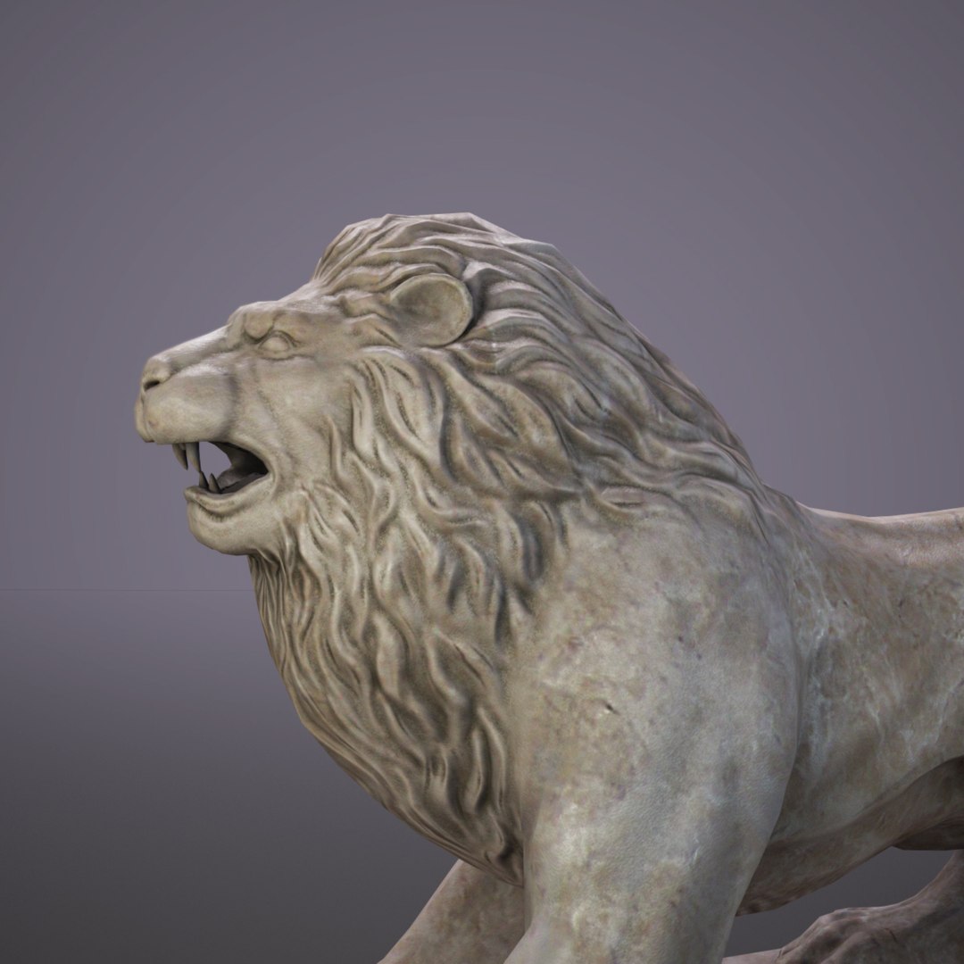 Statue Lion Max