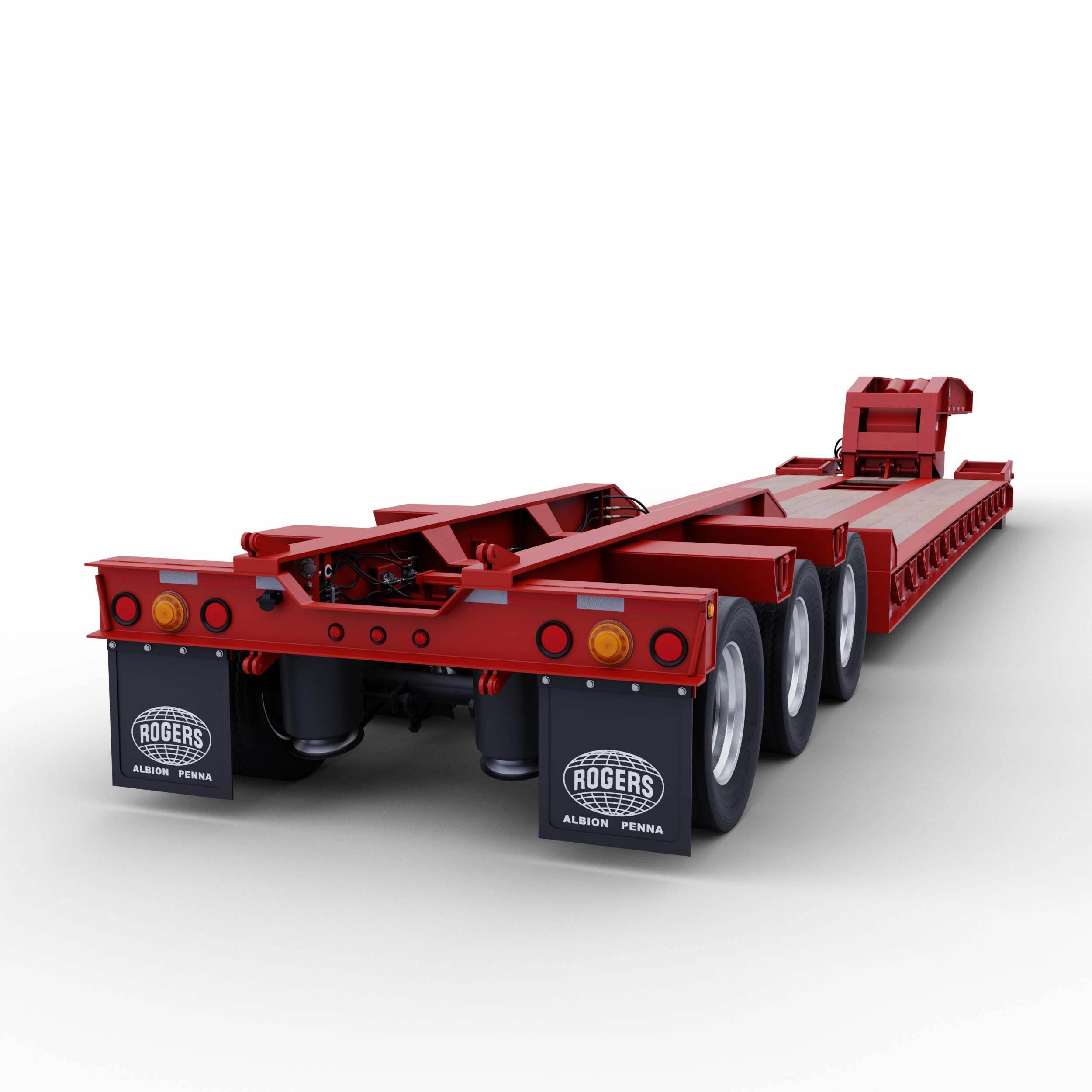 2003 Rogers SP50 Lowboy 3D model - TurboSquid 1935752