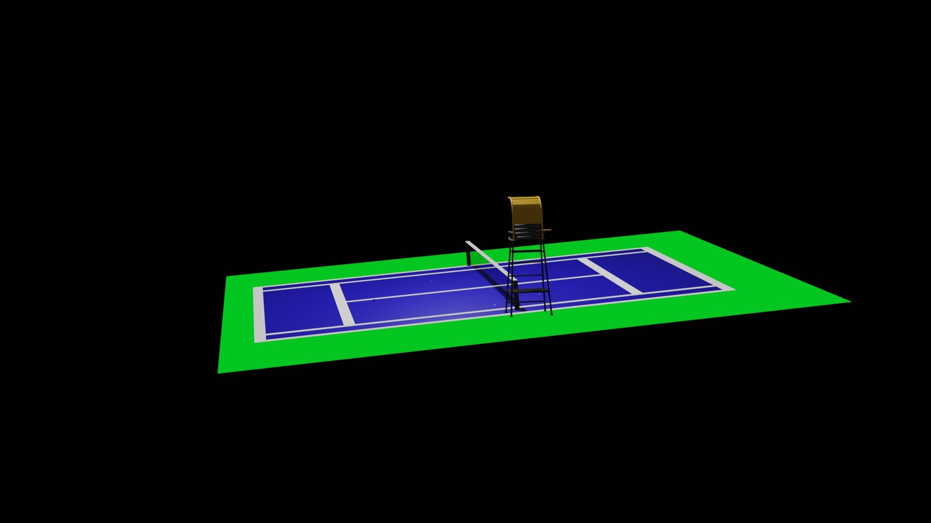 Tennis ground model - TurboSquid 1715728