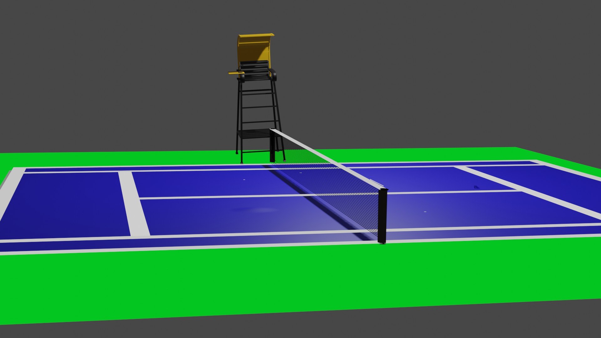 Tennis ground model - TurboSquid 1715728