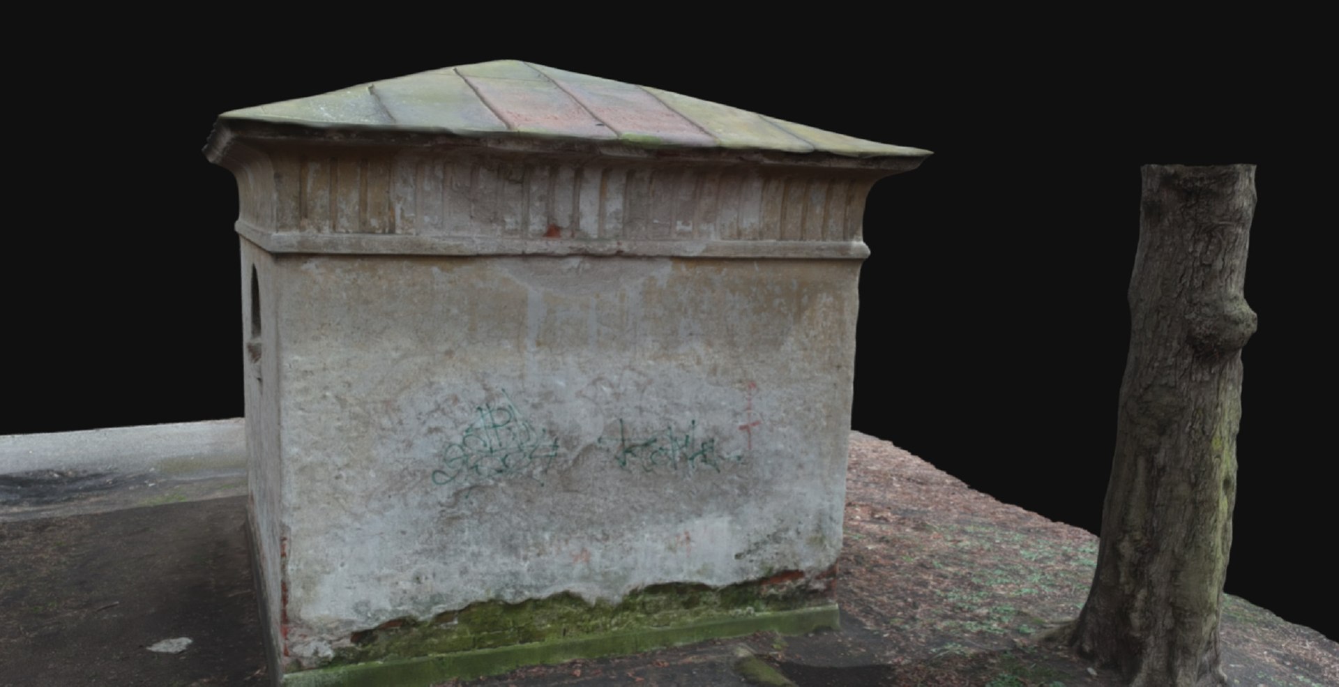 3D House Graveyard Model - TurboSquid 1664600