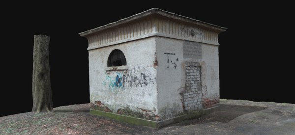 3D house graveyard model - TurboSquid 1664600