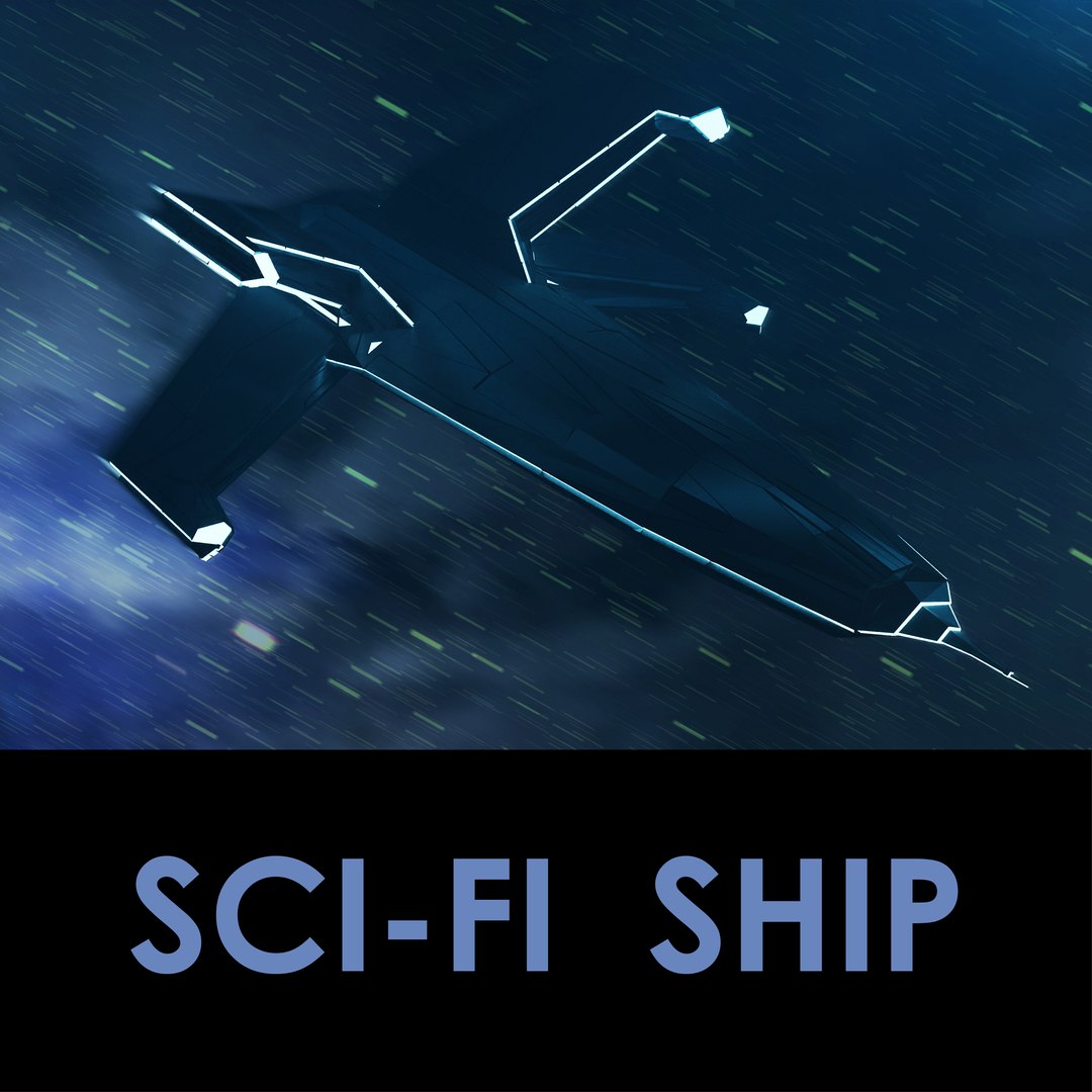 Sci-fi Ship Model - TurboSquid 1827636