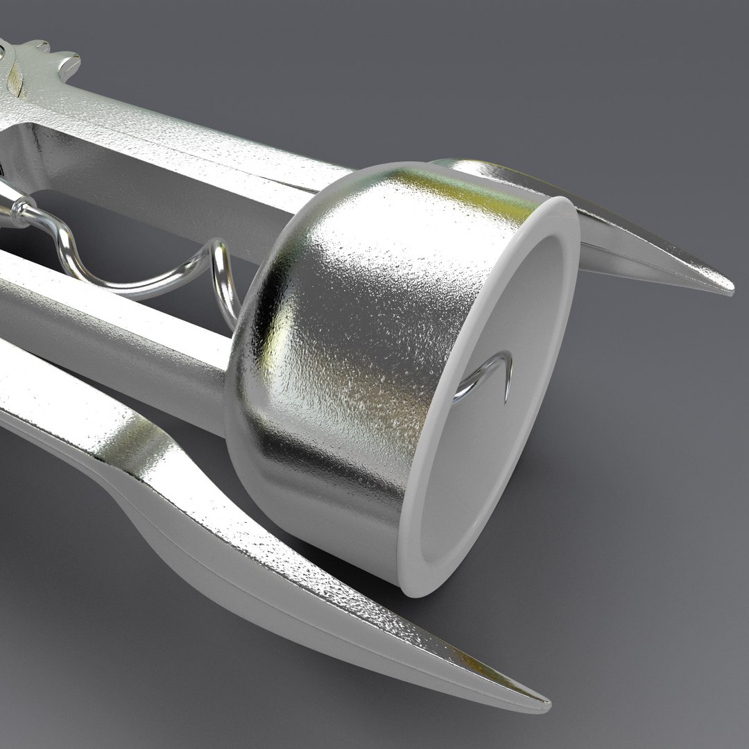 3d Corkscrew Modelled Open