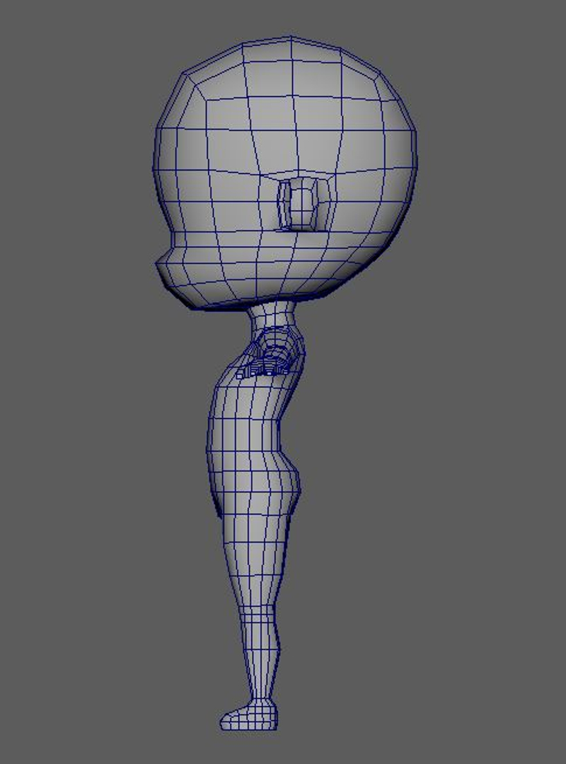 3D chibi basemodel model - TurboSquid 1391441