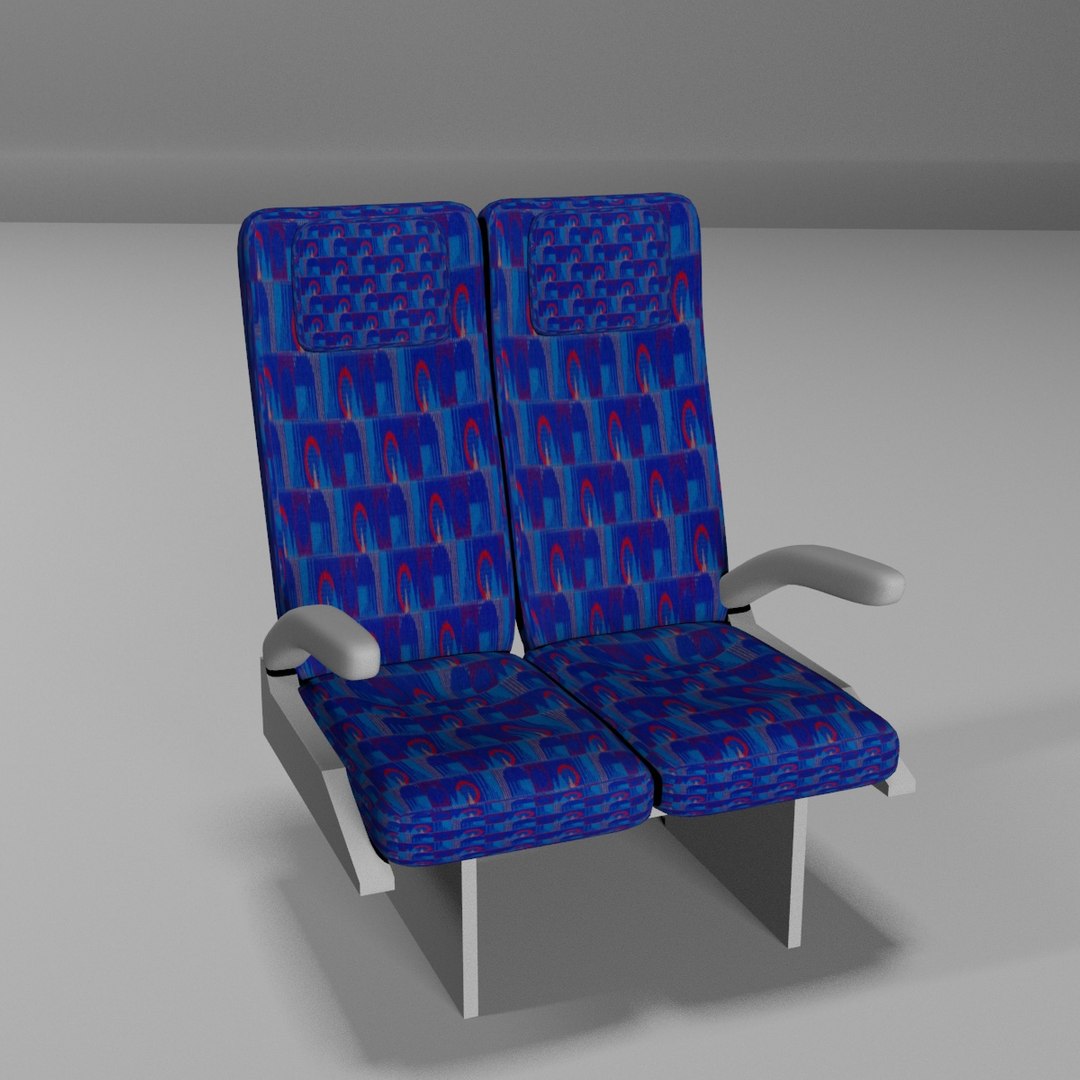 Coach seat 3D model - TurboSquid 1563020