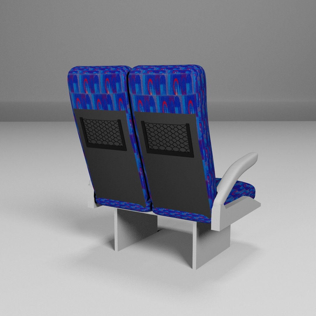 Coach seat 3D model - TurboSquid 1563020