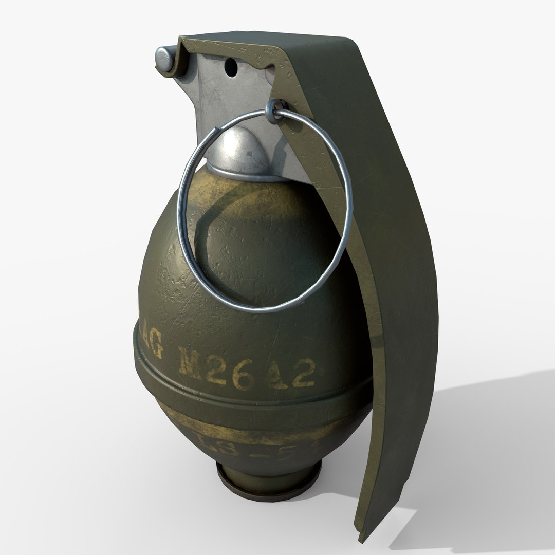 Grenade M26 Model - TurboSquid 2088211