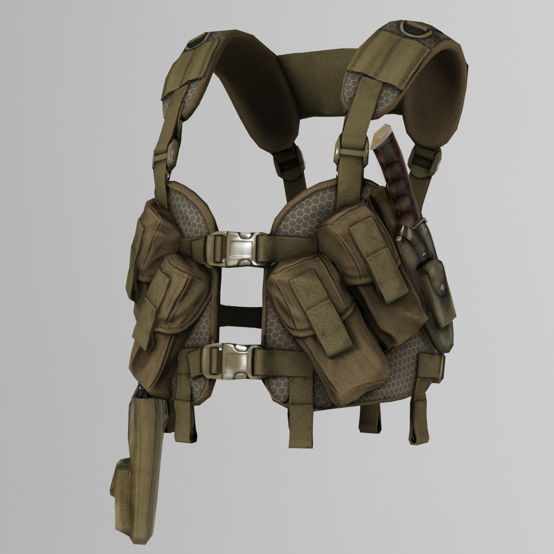 Max Army Tactical Vest Otter