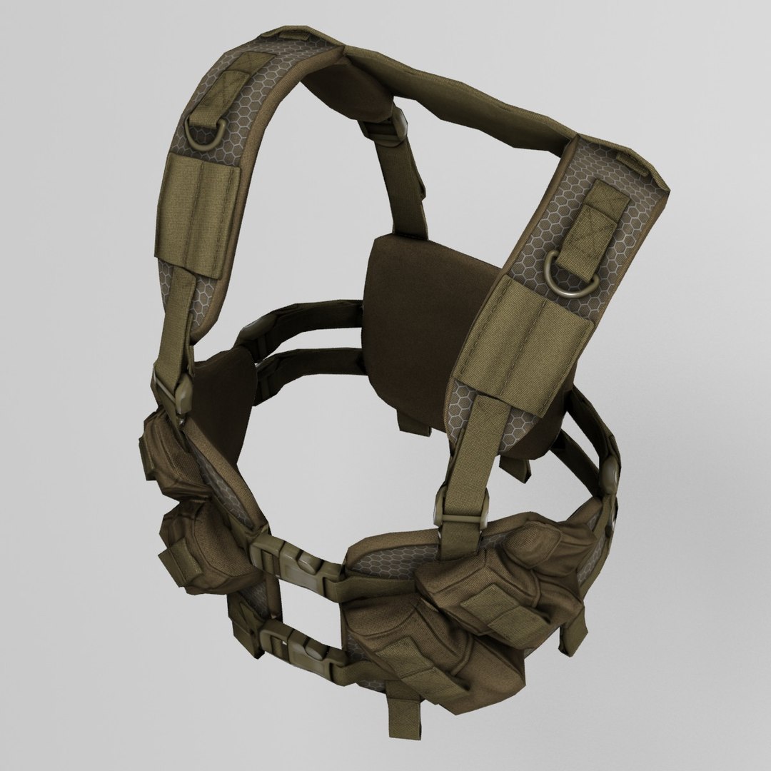 Max Army Tactical Vest Otter