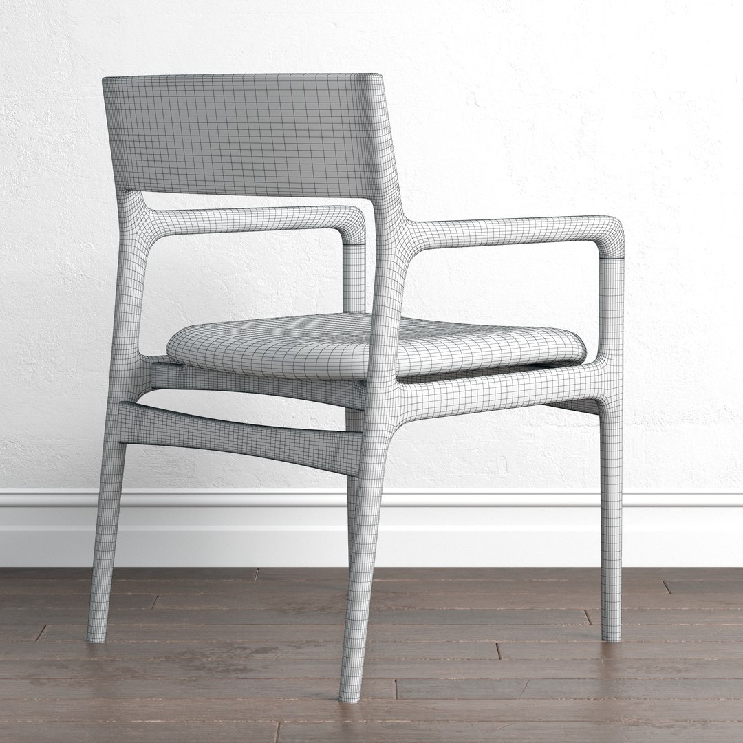 Soar Armchair 3D Model - TurboSquid 2006623