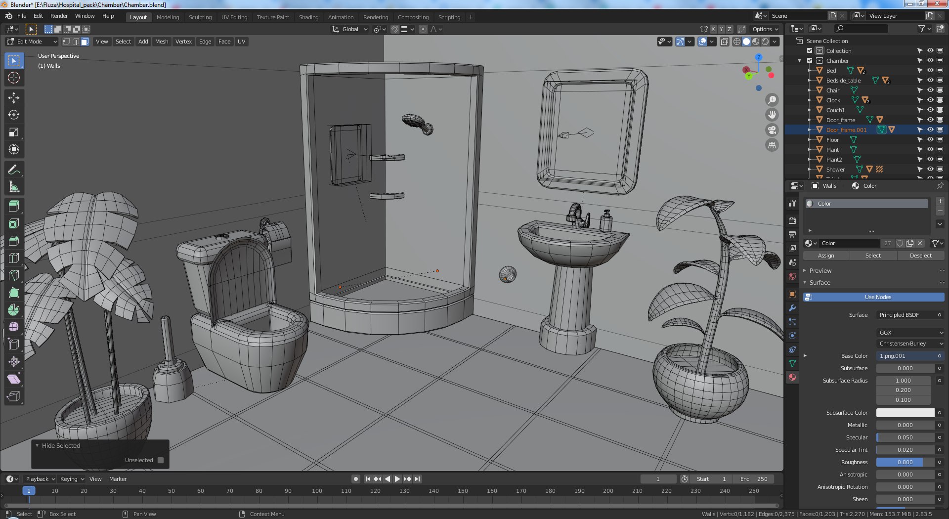 Cartoon Medical Chamber 3D Model - TurboSquid 1629423