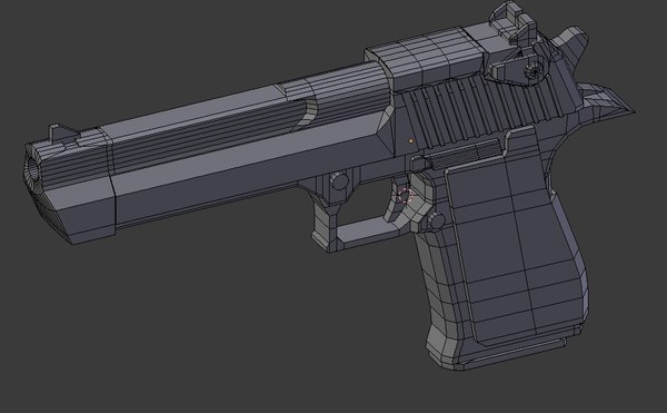 Free desert eagle model - TurboSquid 1264920