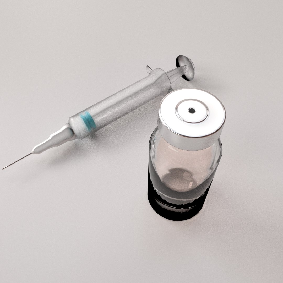3D Vaccine - TurboSquid 1712323