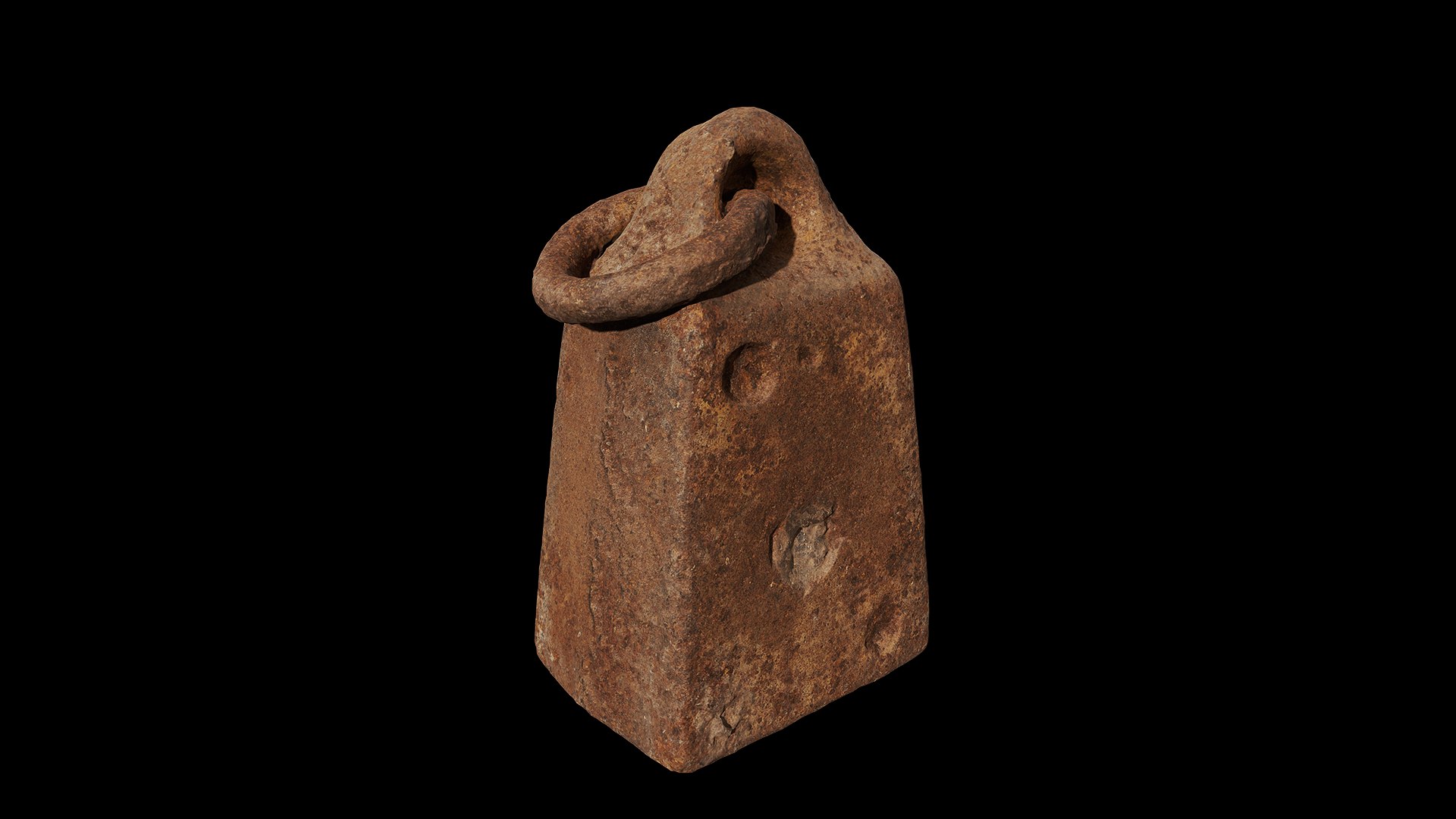 Anydrafts Rusty Metal Weight 01 3D Model - TurboSquid 2323044