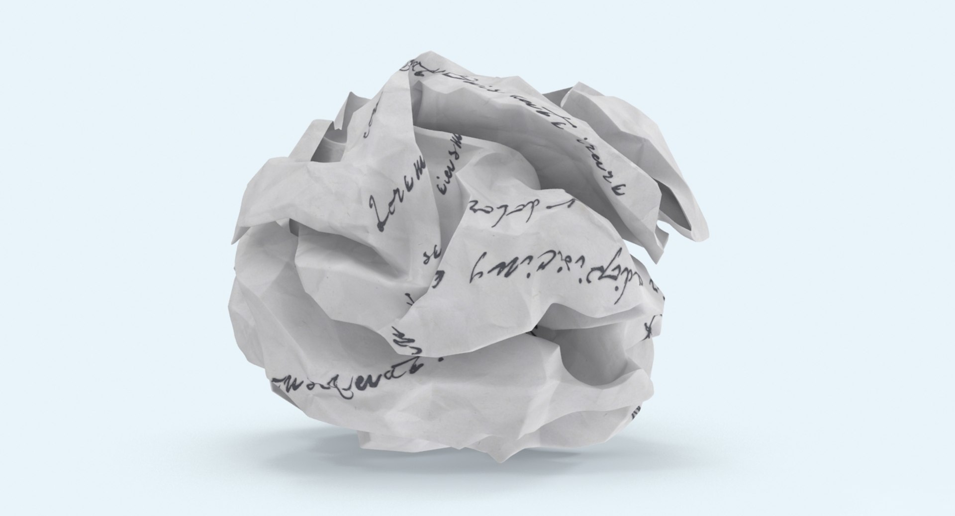 Crumpled Paper 01 Max