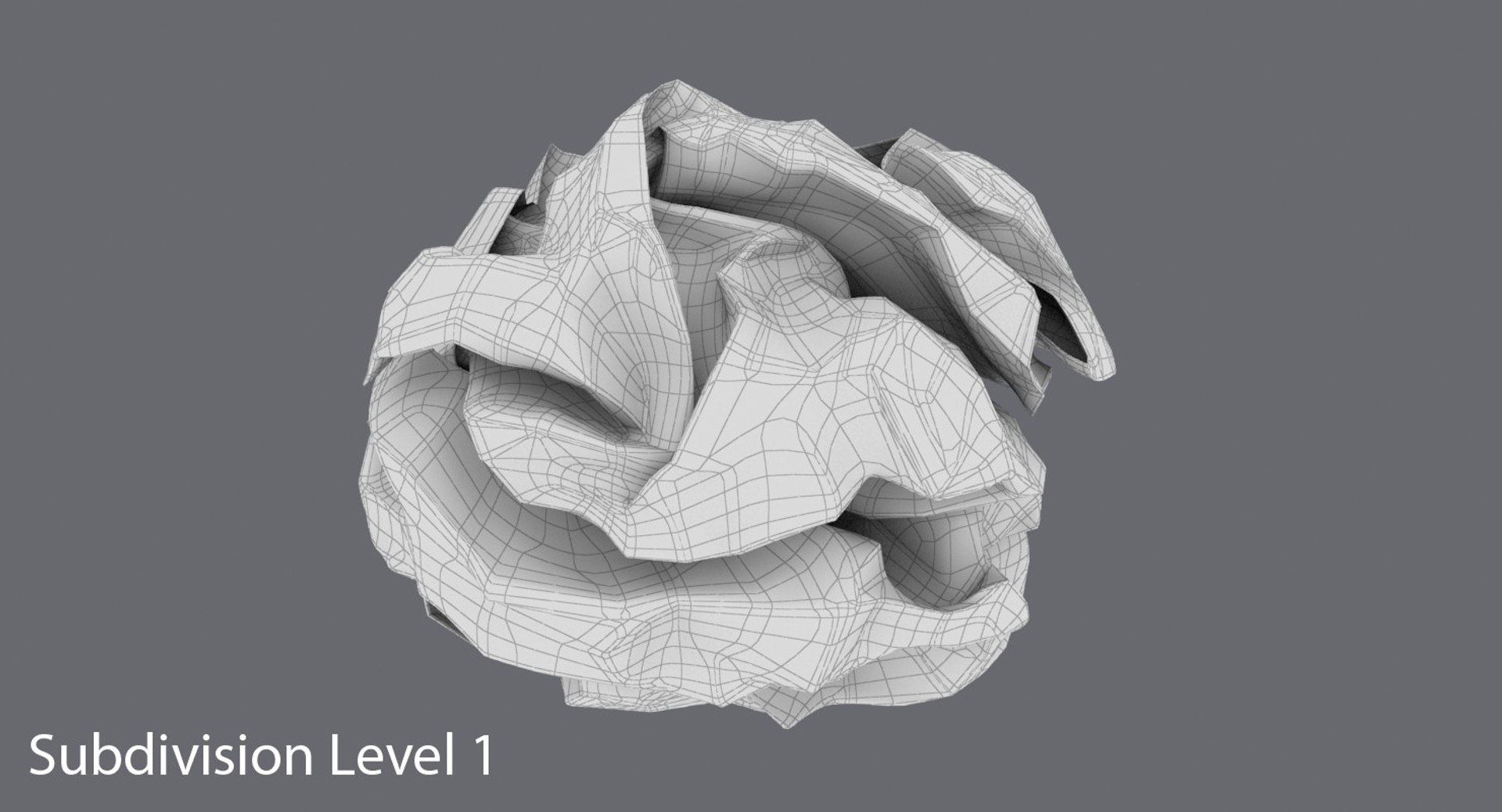 Crumpled Paper 01 Max