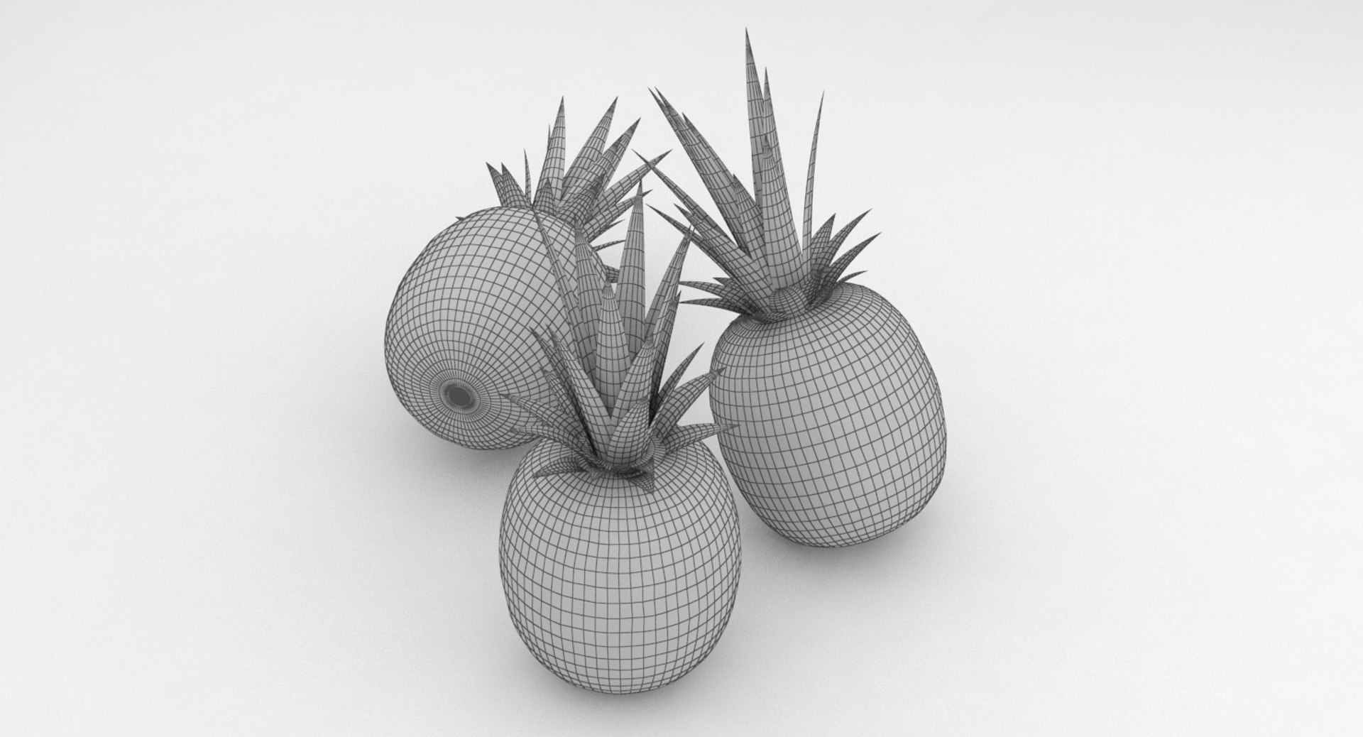 Pineapple 3D model - TurboSquid 1189806