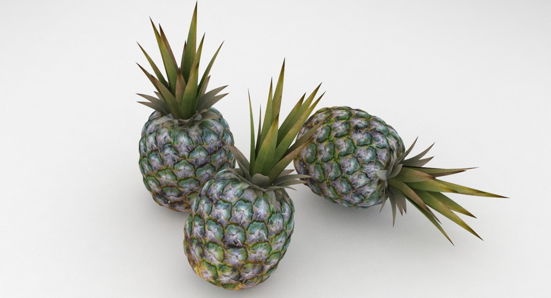Pineapple 3D model - TurboSquid 1189806