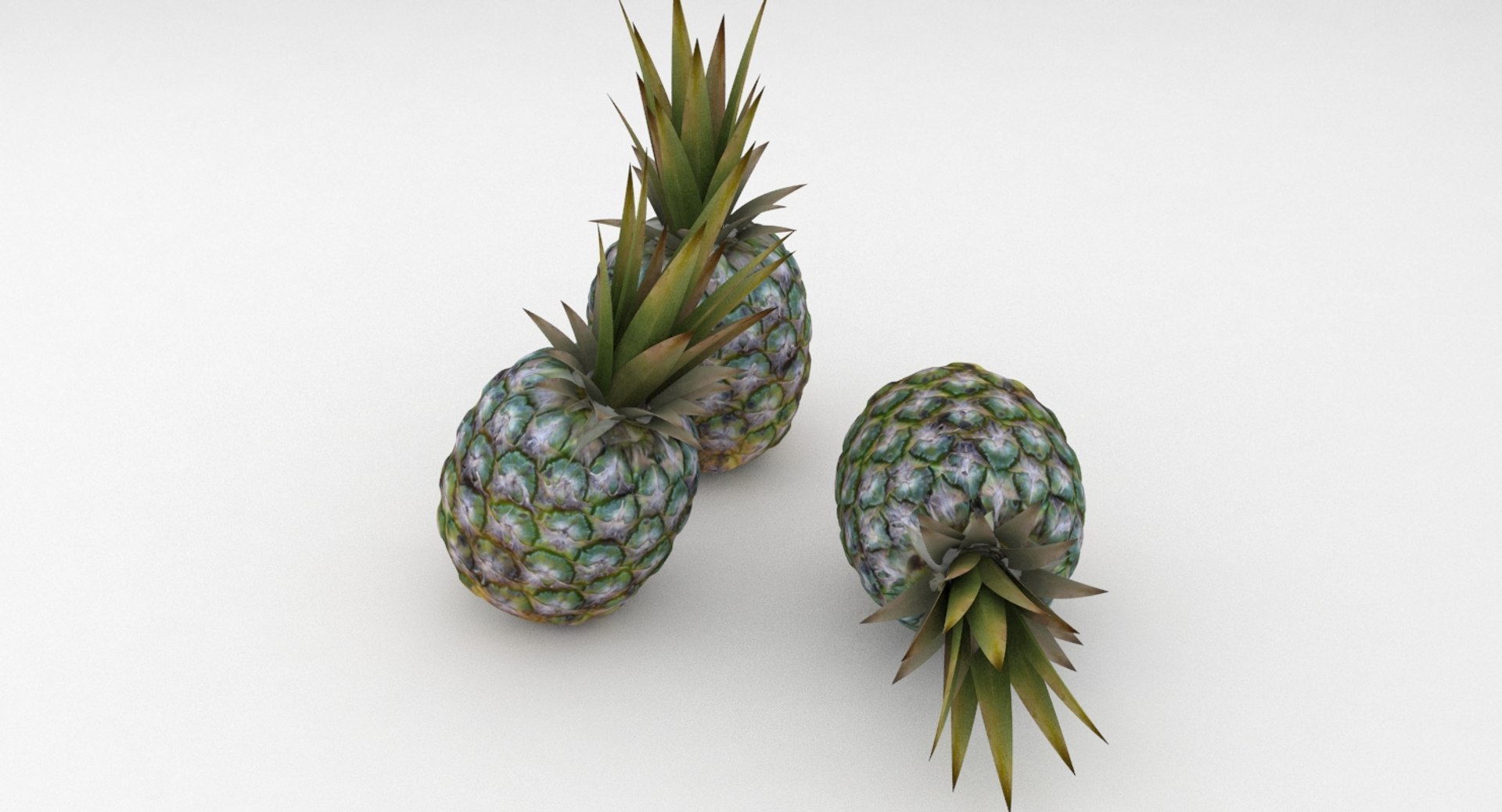 Pineapple 3D model - TurboSquid 1189806