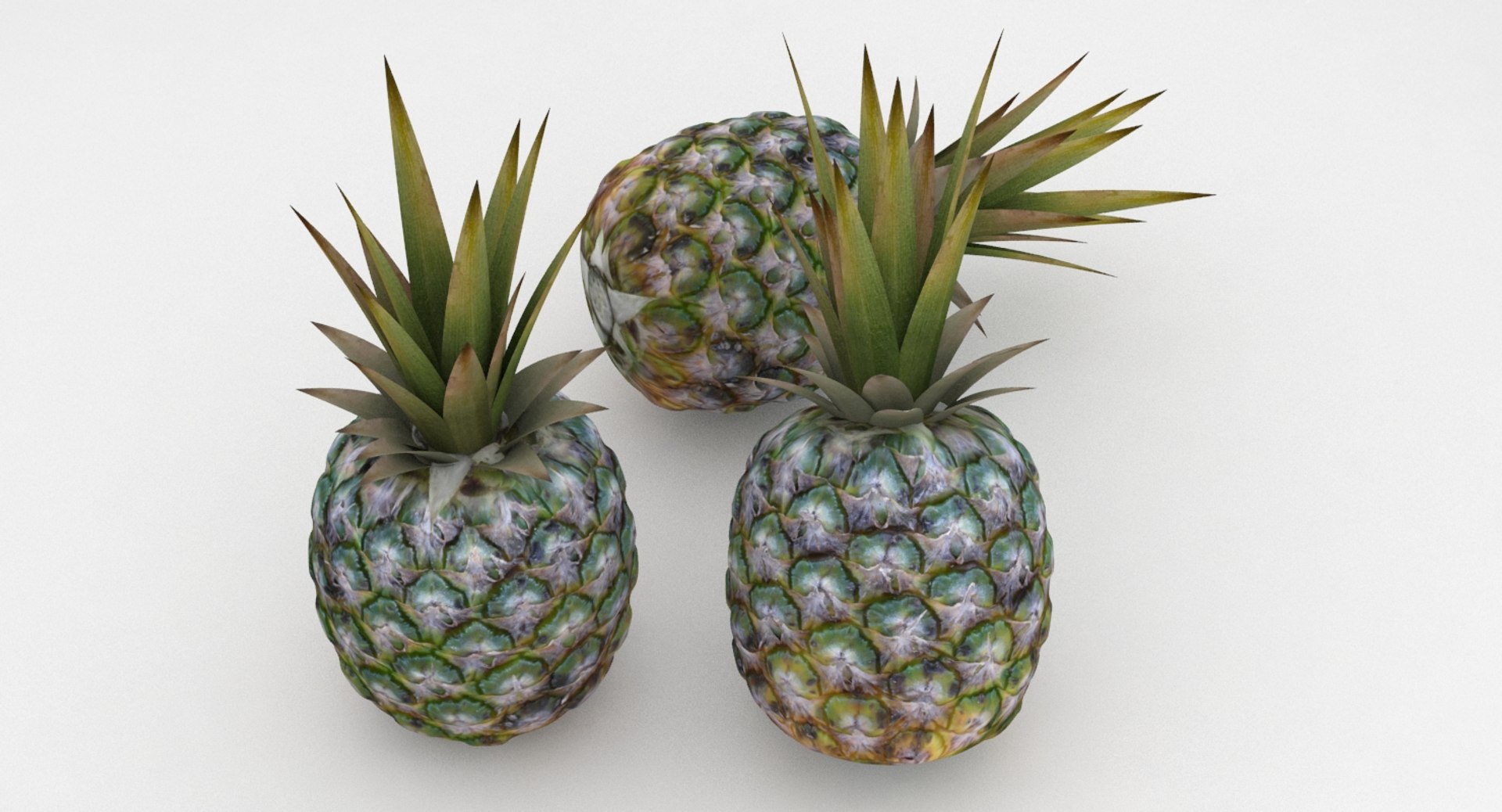 Pineapple 3D model - TurboSquid 1189806