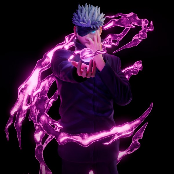modelo 3d Satoru Gojo-Jujutsu Kaisen - TurboSquid 2365404