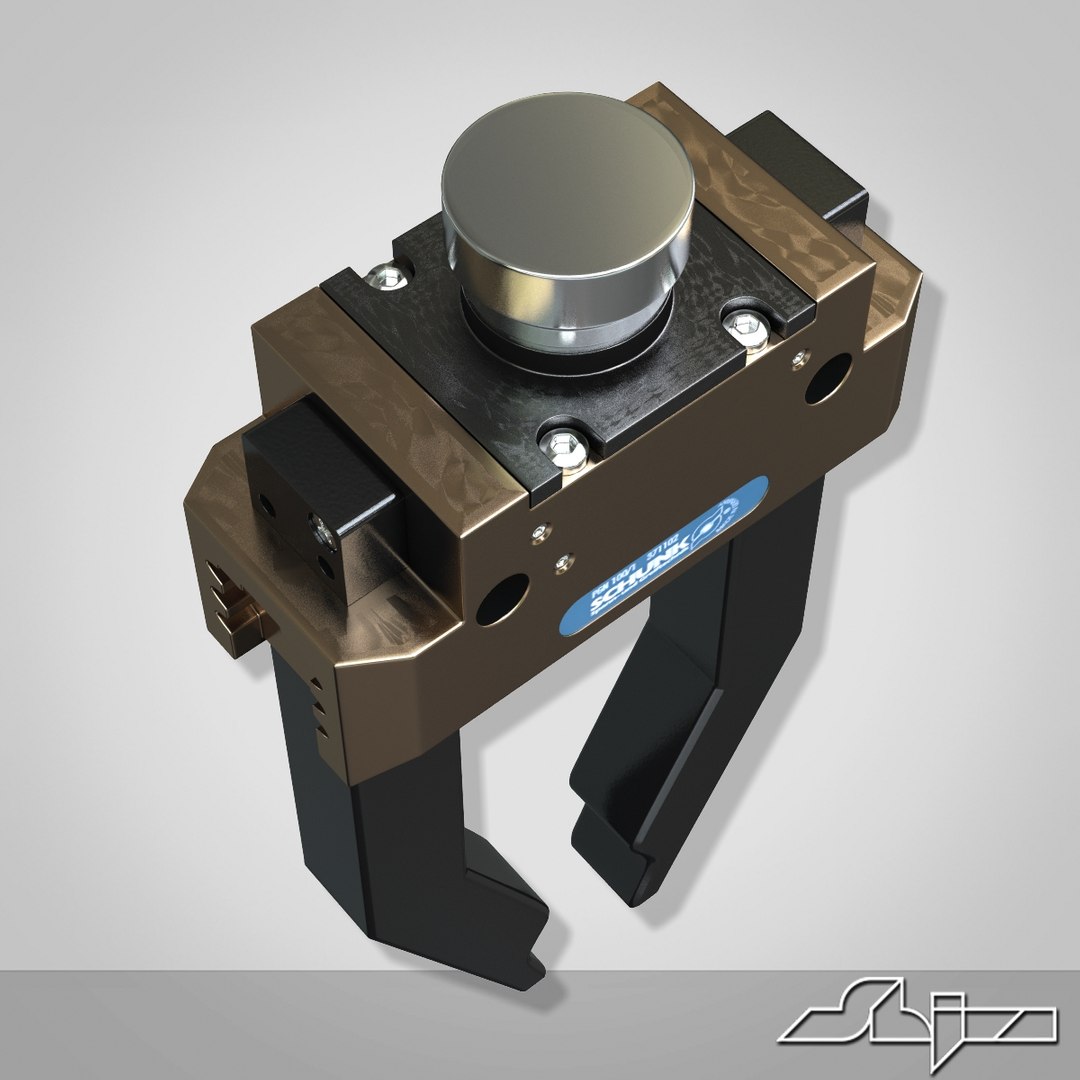 robotic gripp 3d 3ds