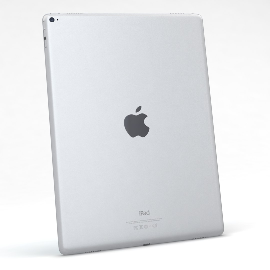 3d Model Of Apple Ipad Pro Silver