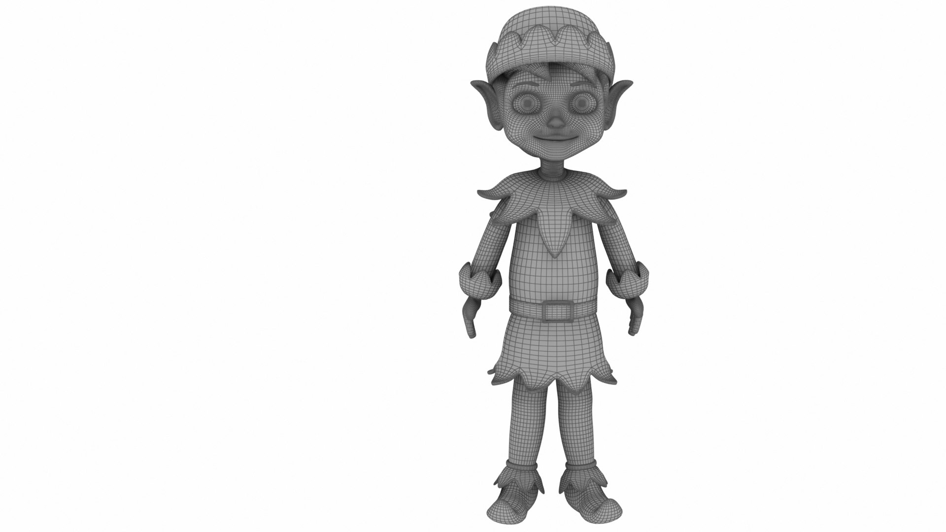 Christmas Elf Model - TurboSquid 2003247