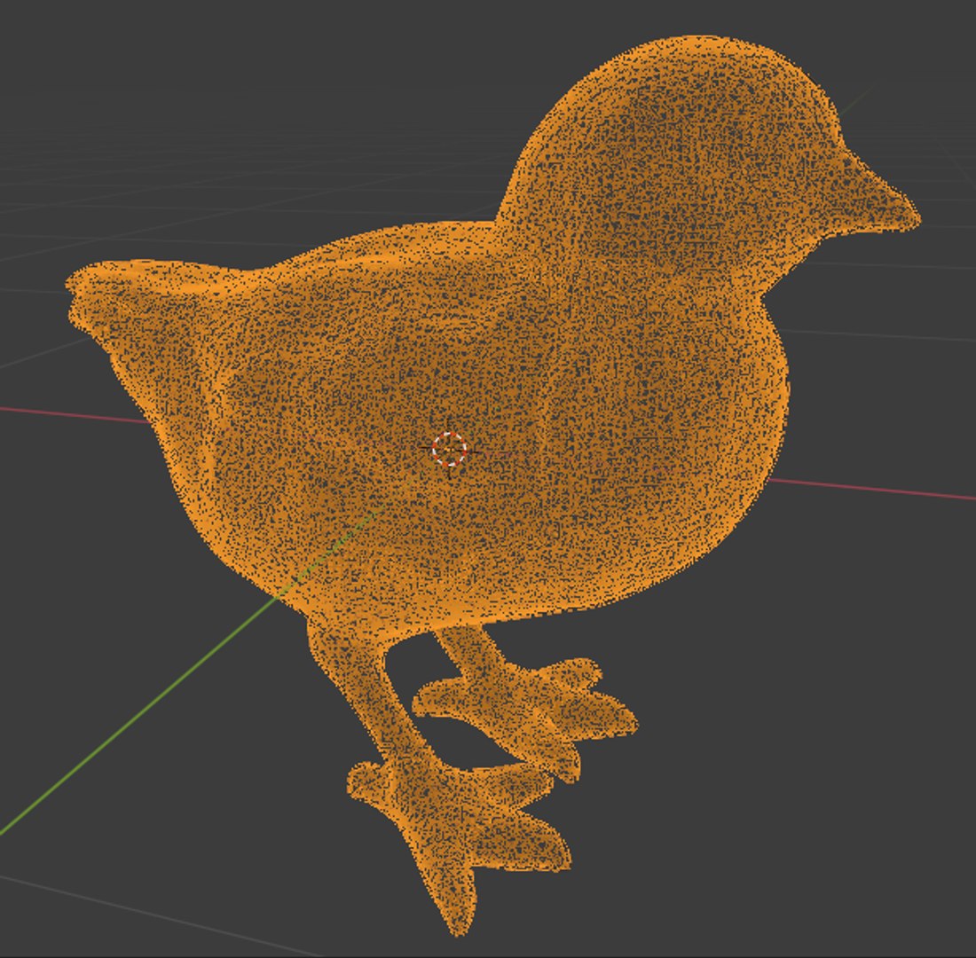 Little Yellow Chick Model - TurboSquid 2198862