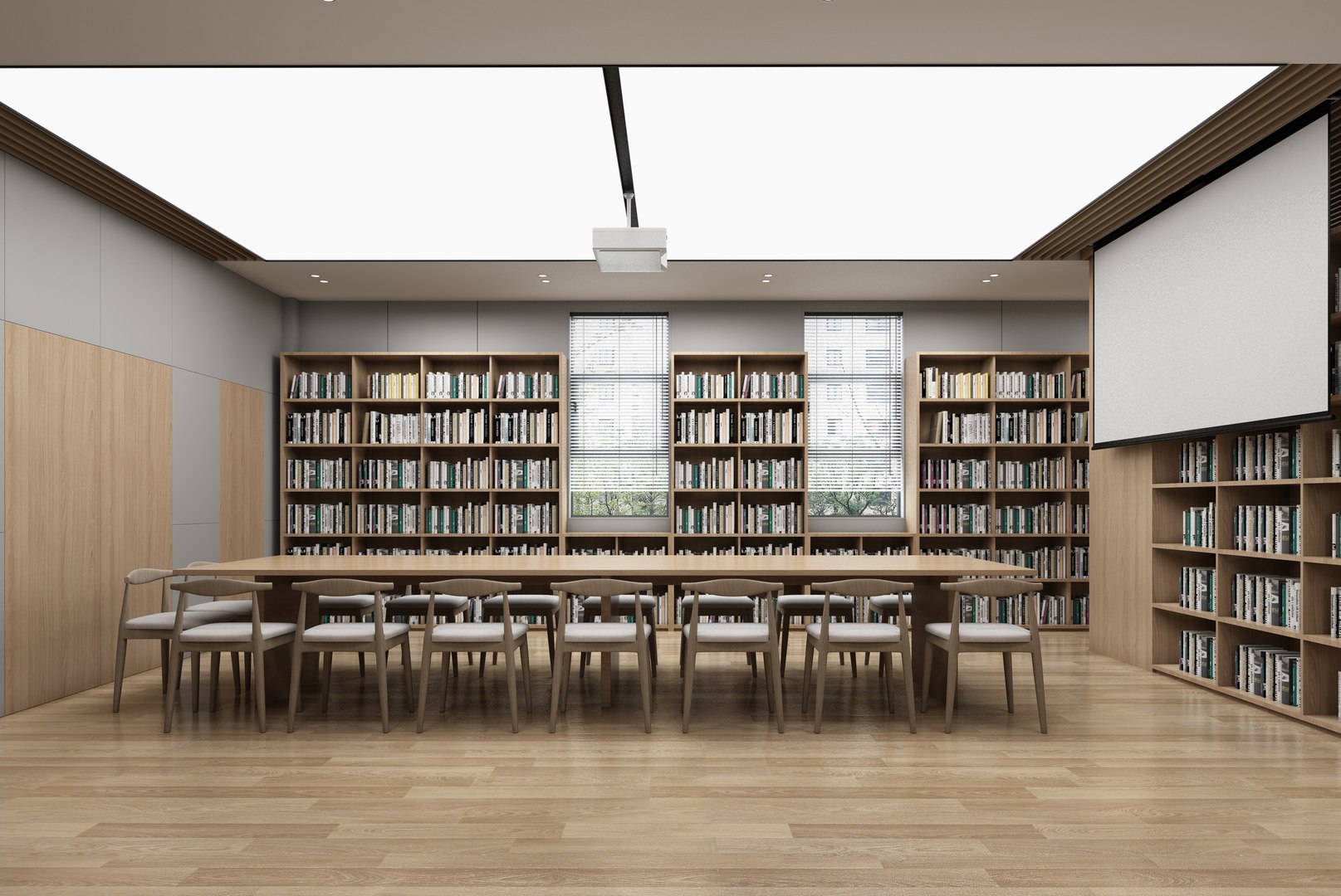 modelo 3d biblioteca Biblioteca PÚBLICA Moderna - TurboSquid 2126356