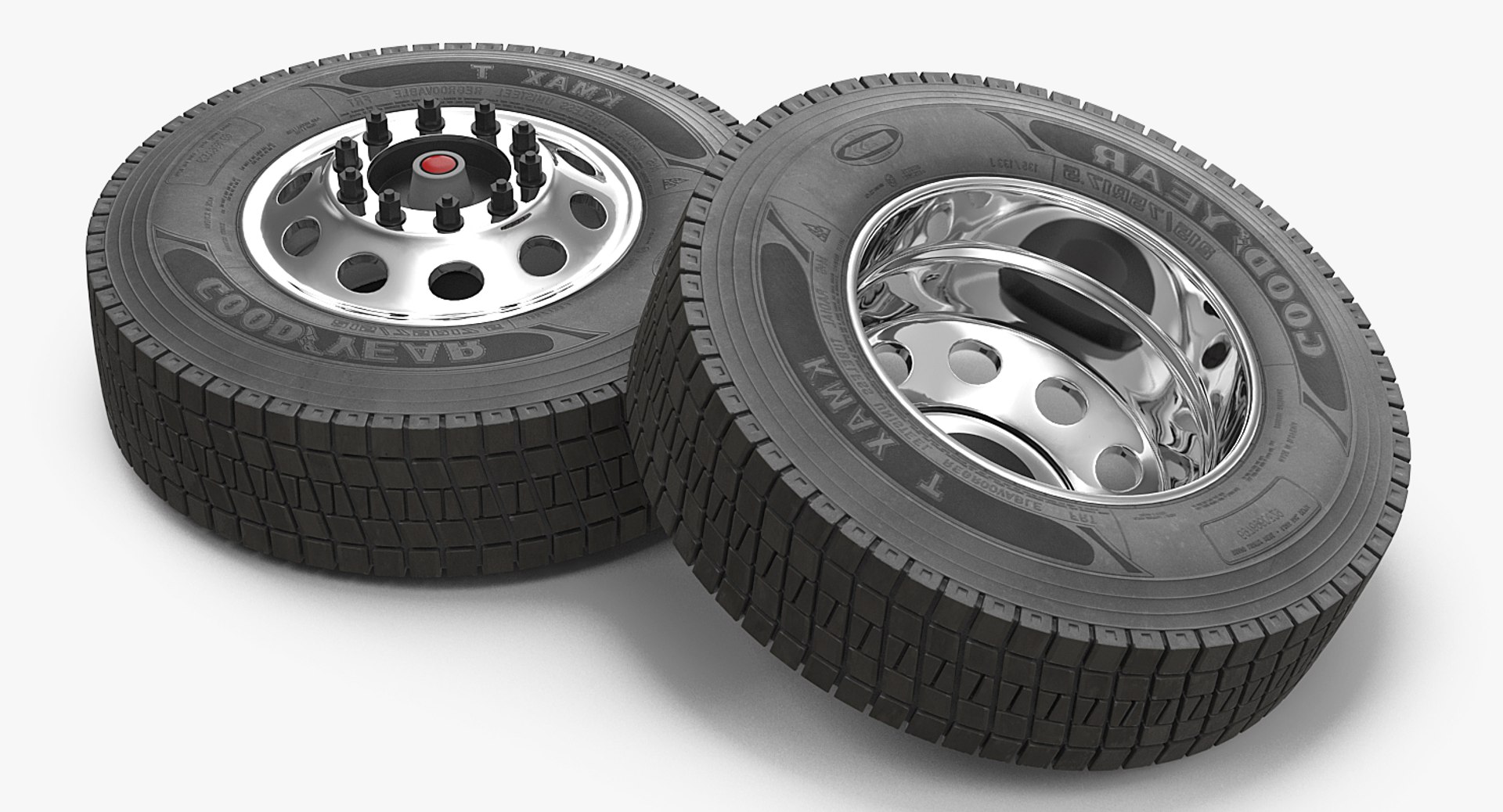 3D Model Truck Wheel - TurboSquid 1350925