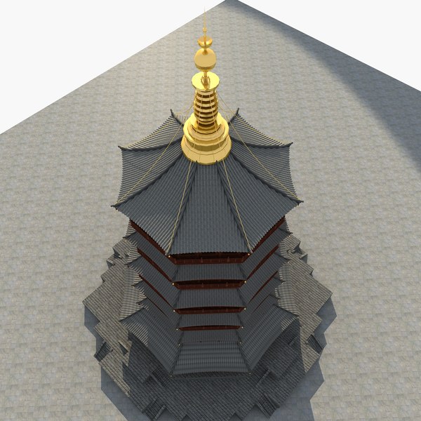 Pagoda of Fogong Temple model - TurboSquid 1838342