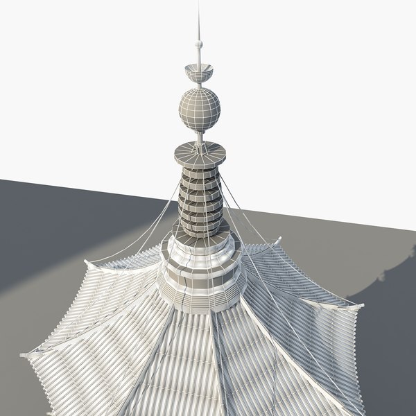 Pagoda of Fogong Temple model - TurboSquid 1838342