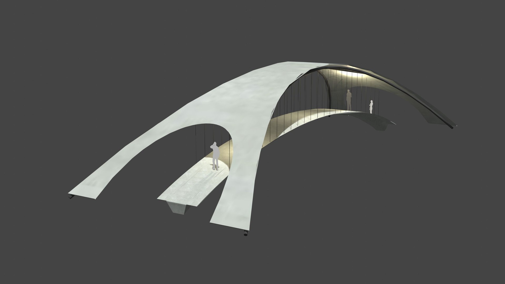 3D Bridge In Concept - 02 - TurboSquid 2006254