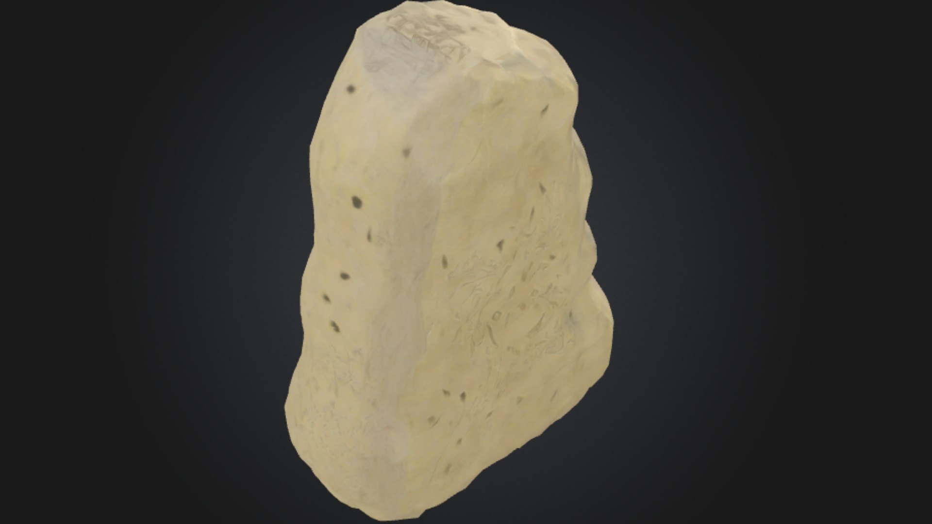 Stylized Game Ready Rune Stone 3K Triangles Low Poly FBX OBJ BLEND 3D ...