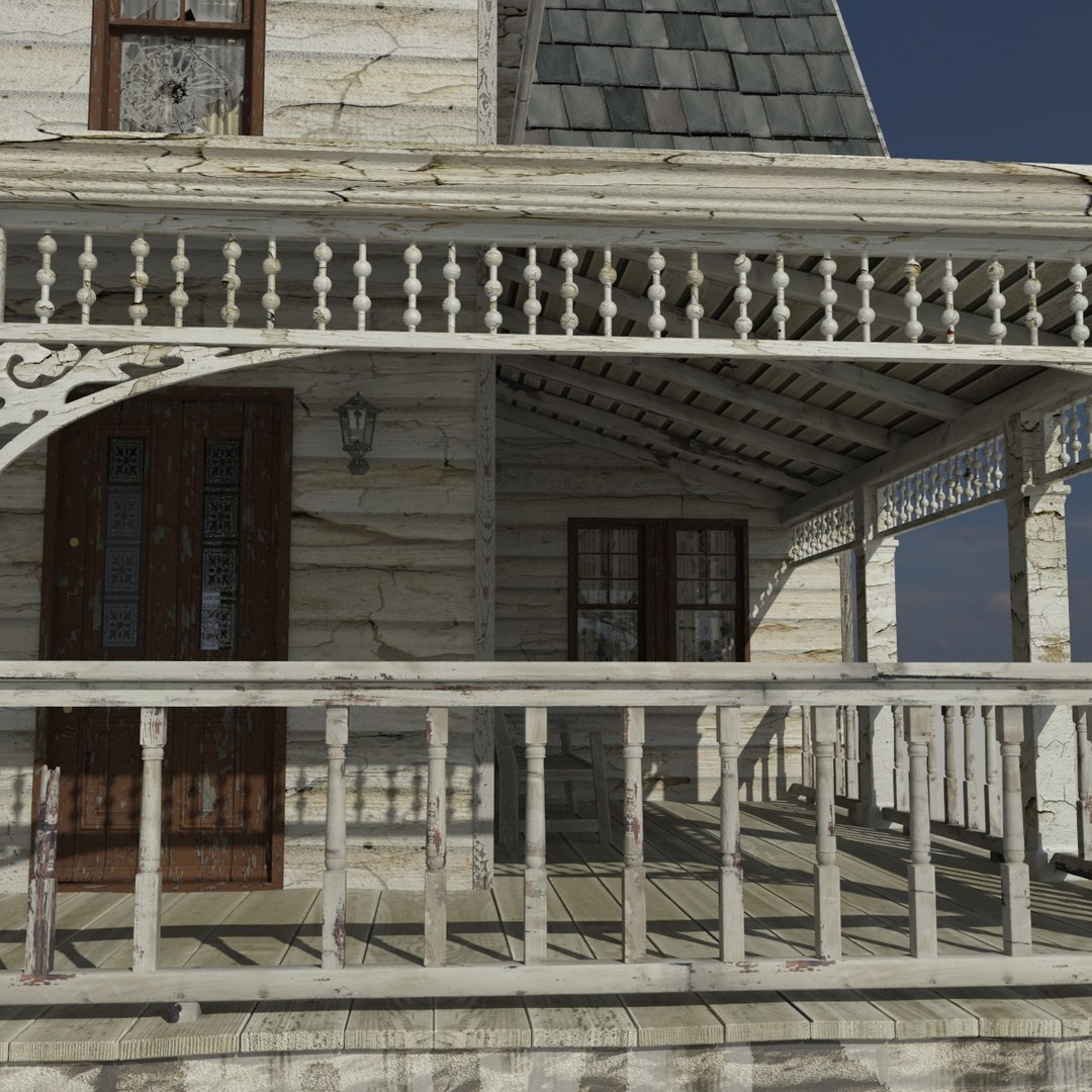 Old Abandoned House 3d 3ds