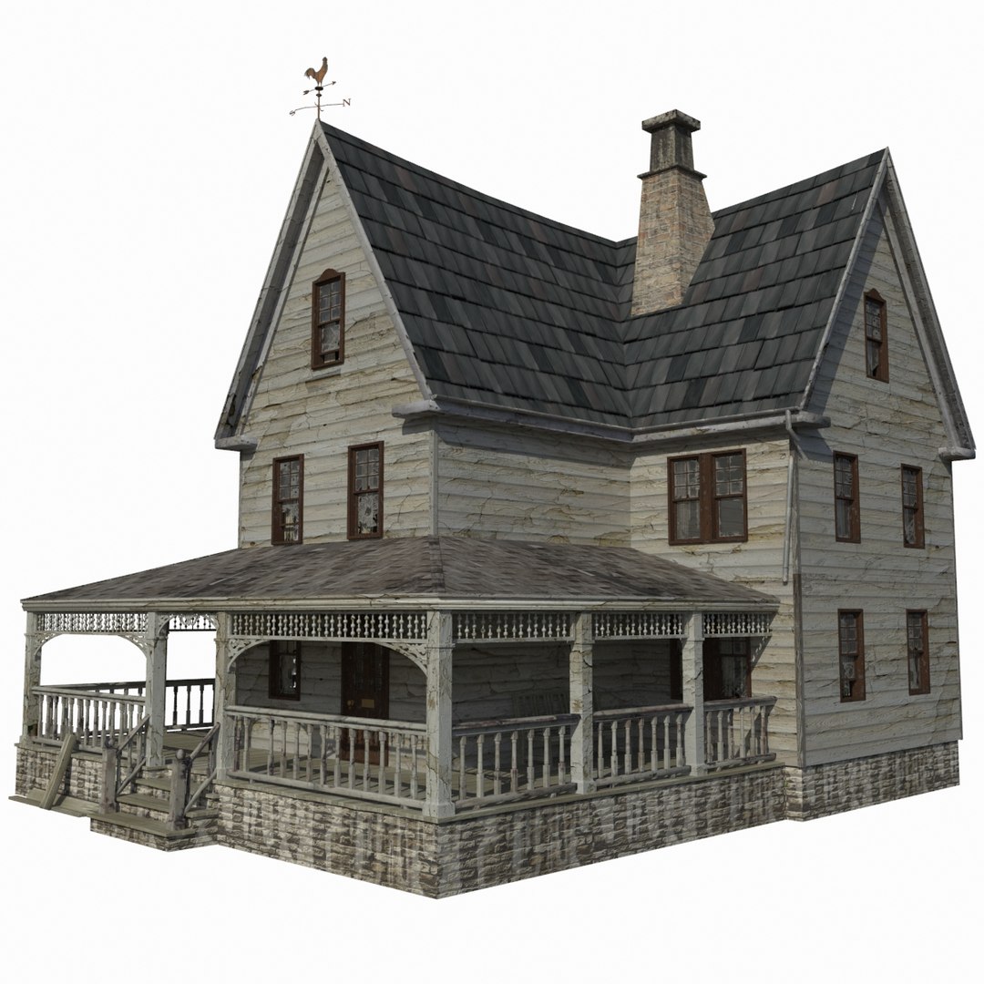 Old Abandoned House 3d 3ds