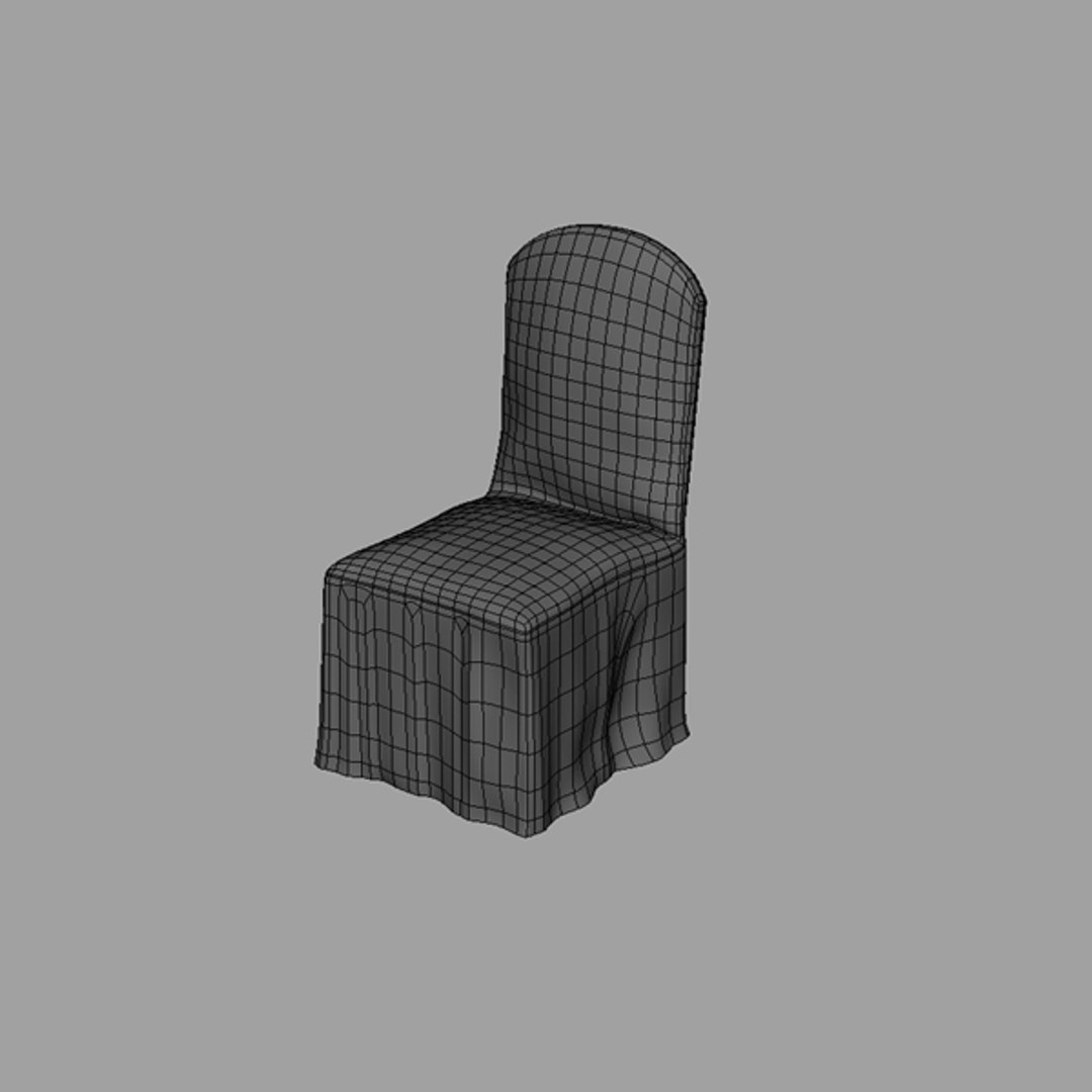 3d Banquet Chair Model